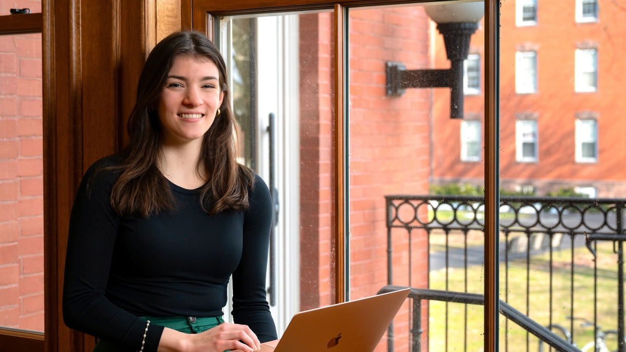 Sarah Downey '25, Italian Studies and Political Science